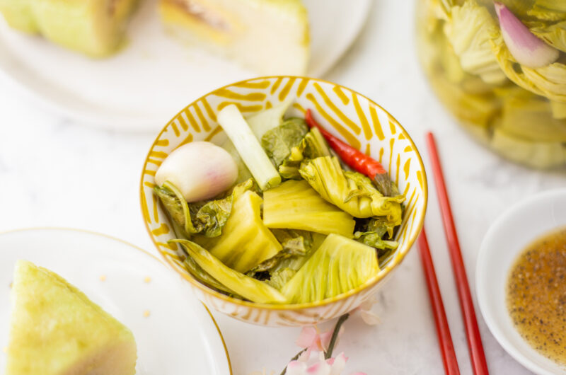 Dưa muối • Fermented mustard greens – MM Bon Appétit
